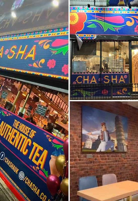 Cha Sha open in Birmingham & now London Hounslow - Feed the Lion