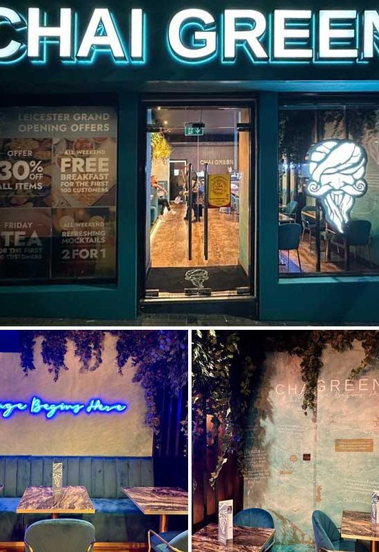 30% off Chai Green Leicester launch debut today - Feed the Lion