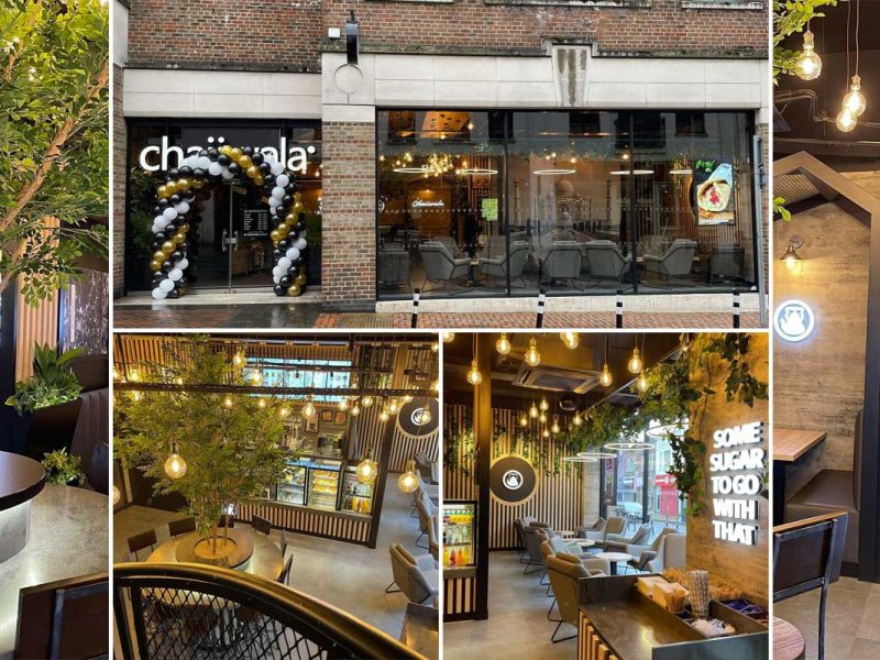 Chaiiwala launches in the Atria shopping centre in Watford - Feed the Lion