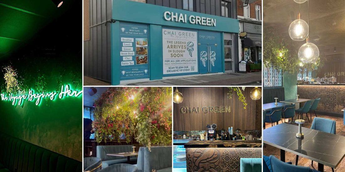 Chai Green launches 6th site today in Slough - Feed the Lion