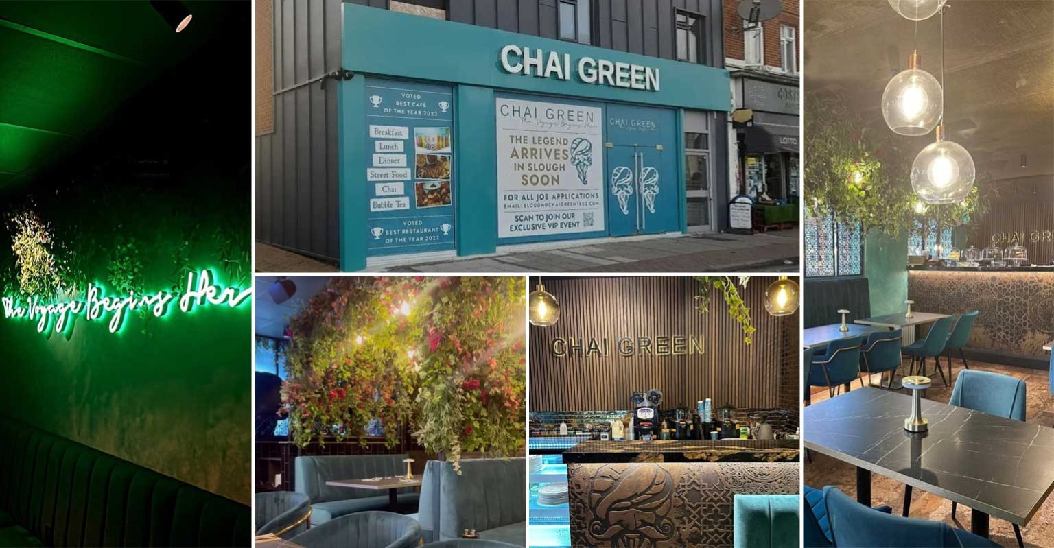 Chai Green launches 6th site today in Slough - Feed the Lion