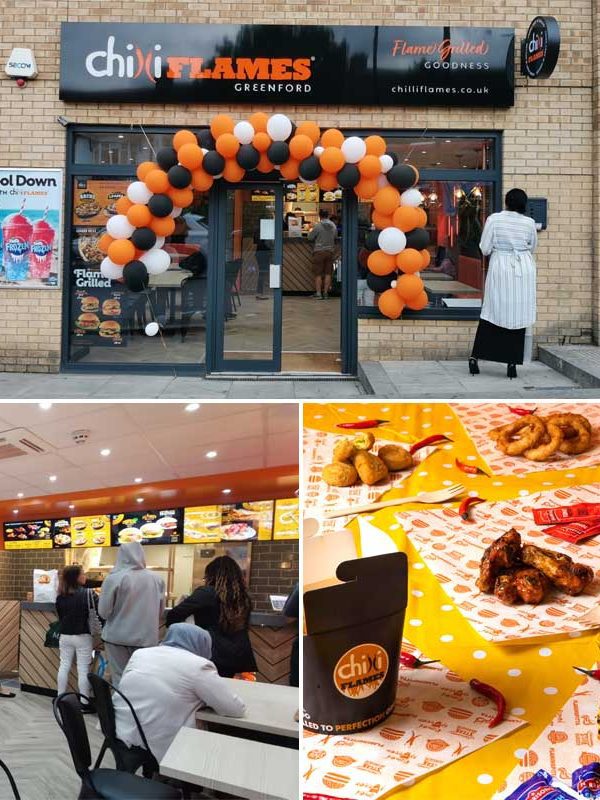 Chilli Flames comes to west London's Greenford - Feed the Lion