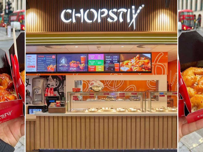 Chopstix in Butlin's Minehead resort after London Victoria - Feed the Lion