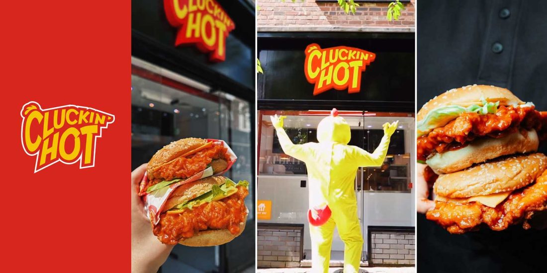 Cluckin' Hot new spicy chicken burgers in Manchester - Feed the Lion
