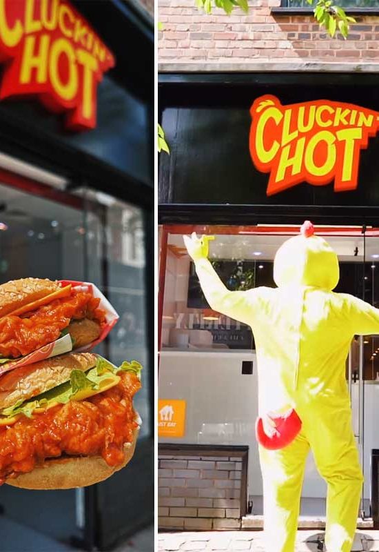 Cluckin' Hot new spicy chicken burgers in Manchester - Feed the Lion