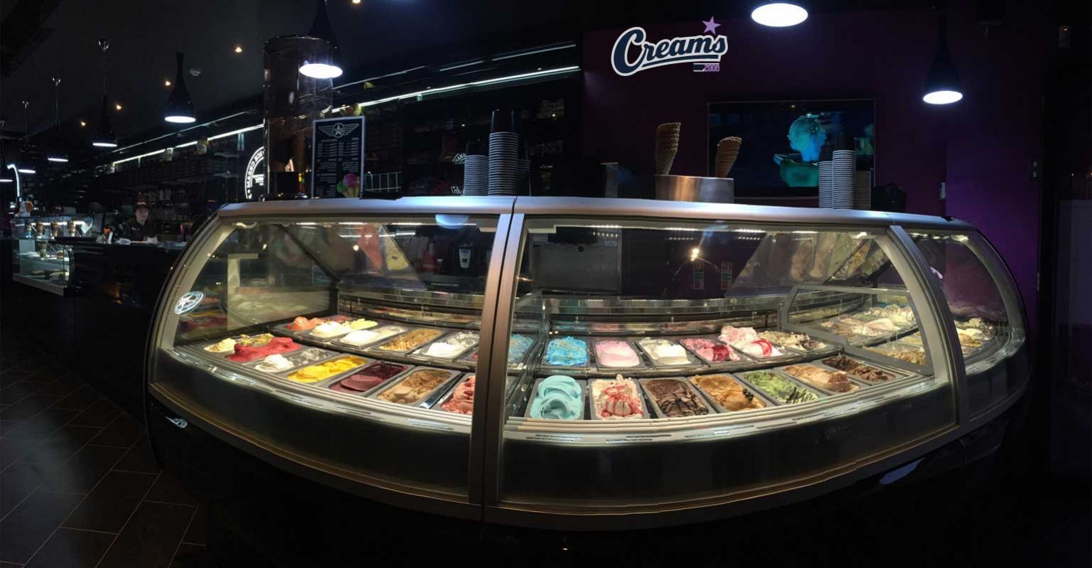 Creams dessert café celebrates record-breaking week - Feed the Lion