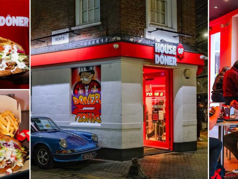 International House of Doner UK debut in London Farringdon - Feed the Lion