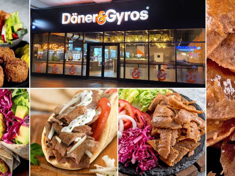 99p offer at Doner & Gyros launch in Reading today - Feed the Lion