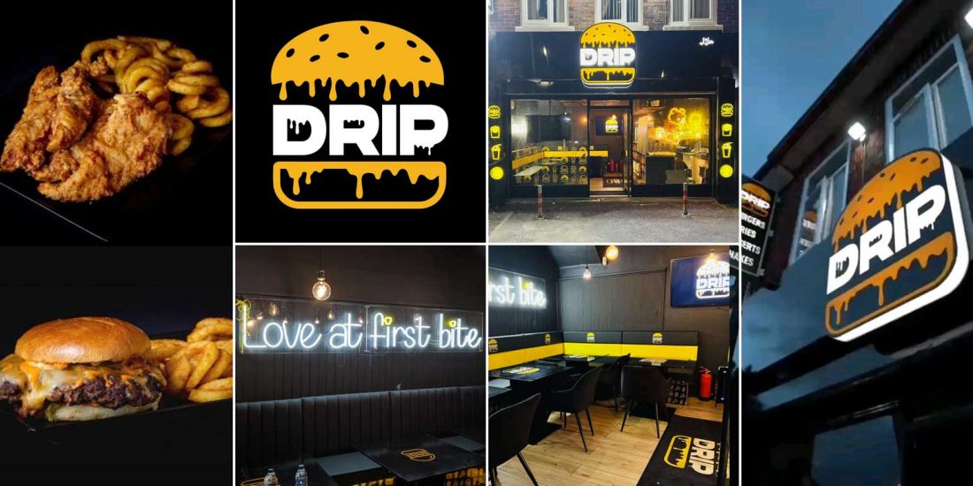 Drip smashed burger launching in Manchester today - Feed the Lion