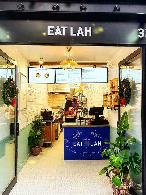 Malaysian Eat Lah permanent site at Boxpark Croydon - Feed the Lion