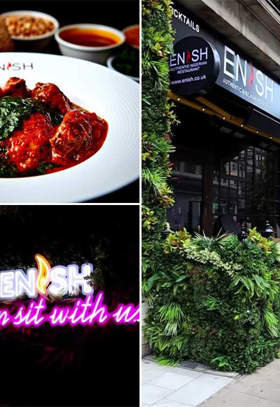 Award-winning Nigerian Enish arrives in London Oxford St today - Feed ...