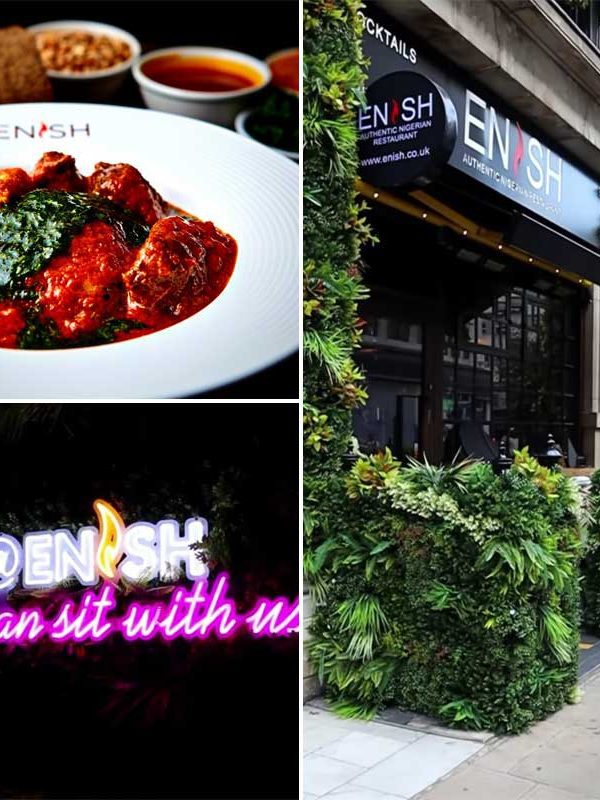 Award-winning Nigerian Enish arrives in London Oxford St today - Feed ...