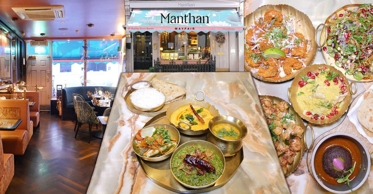 Manthan new Thalis by Rohit Ghai a bargain in London Mayfair - Feed the ...