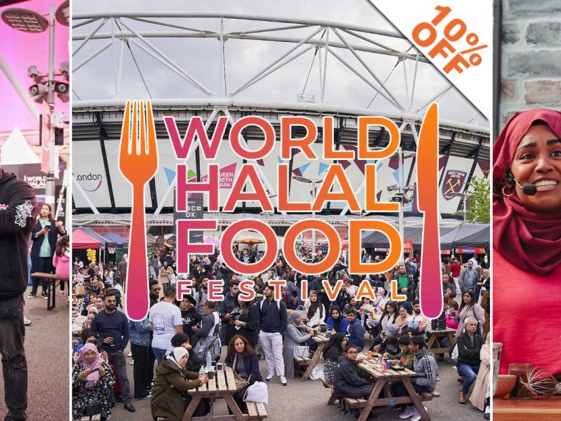 10% OFF World Halal Food Festival in London next weekend - Feed the Lion
