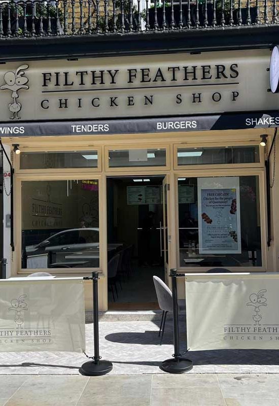 Filthy Feathers chicken shop opens in London Queensway - Feed the Lion