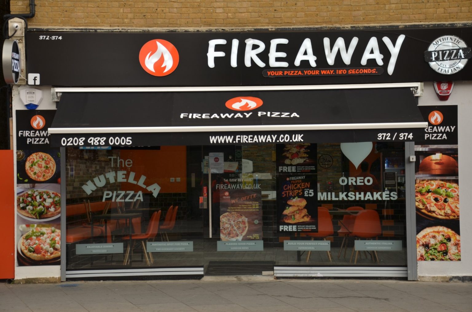 Fireaway Pizza Leyton reopen with huge 'Pizza Week' offer - Feed the Lion