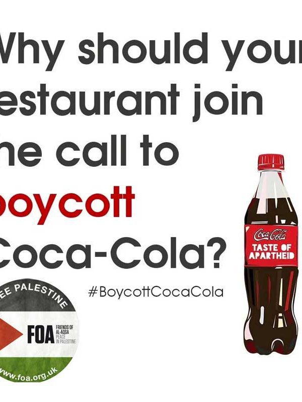 Pro-Palestinian NGO calls on restaurants to boycott Coca-Cola - Feed ...