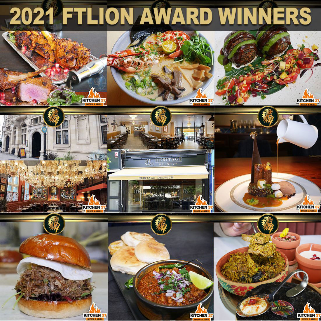 #Ftlion Feed the Lion award winners 2021 Halal food restaurant - Feed ...