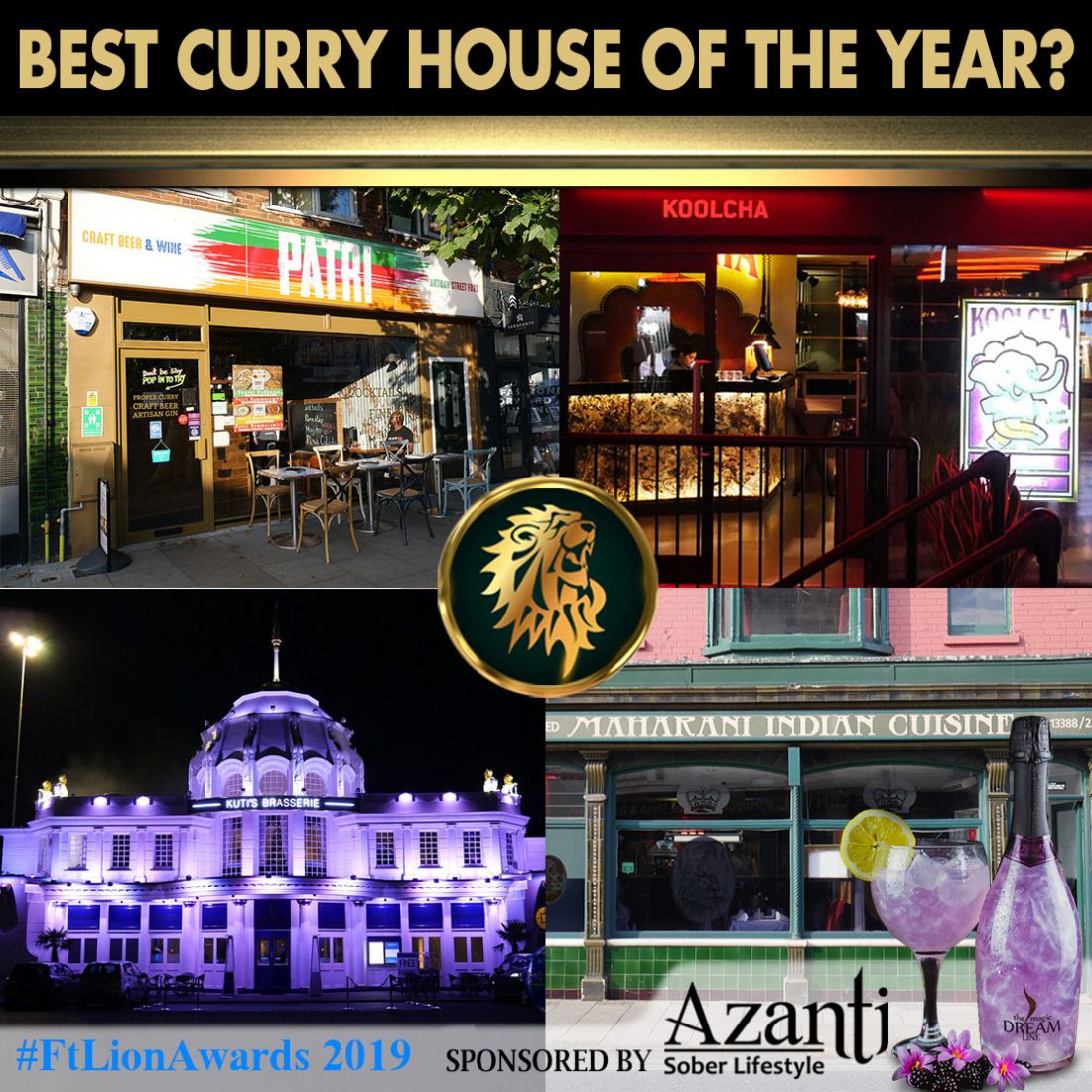#FtLionAwards 2019 - Best Curry House of the Year? - Feed the Lion