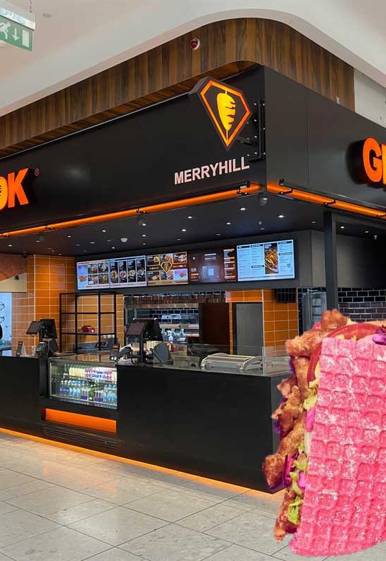 GDK intros UK's 1st pink kebabs in Dudley's Merry Hill Centre - Feed ...