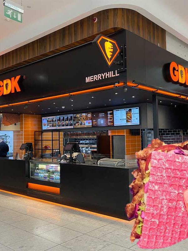 GDK intros UK's 1st pink kebabs in Dudley's Merry Hill Centre - Feed ...