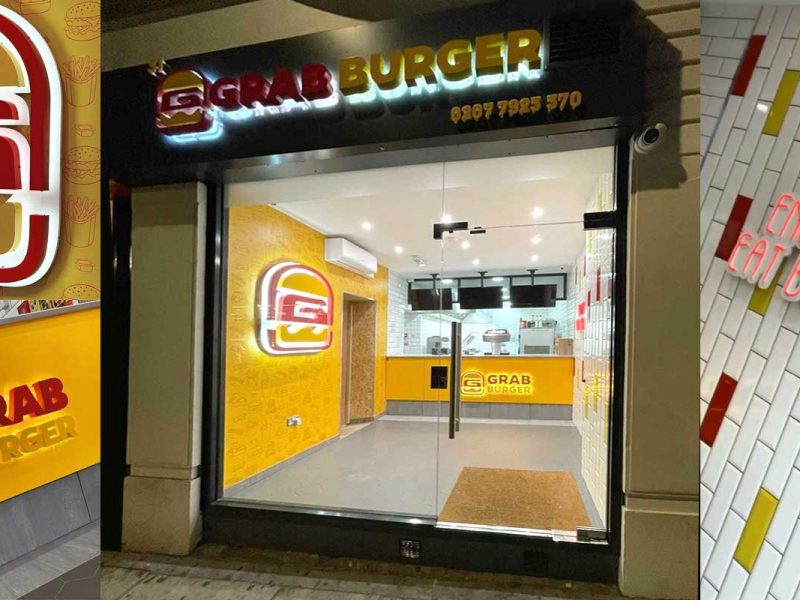 25% off Grab Burger launch in London Bayswater on Saturday - Feed the Lion