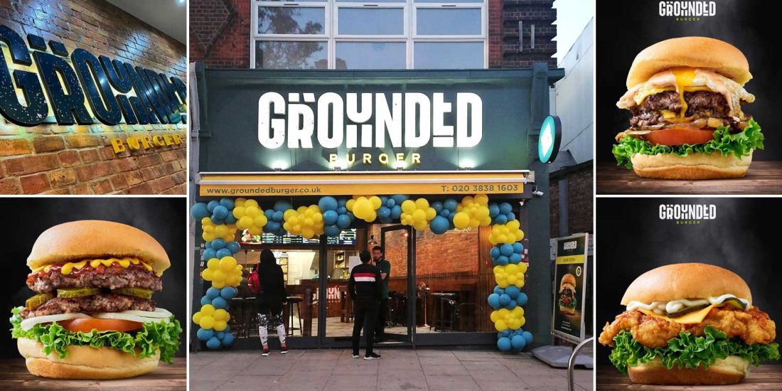 Grounded Burger opens first restaurant in London Acton - Feed the Lion