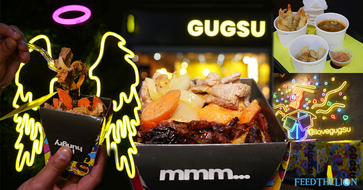 Gugsu kickstarts noodle box journey in London Whitechapel - Feed the Lion