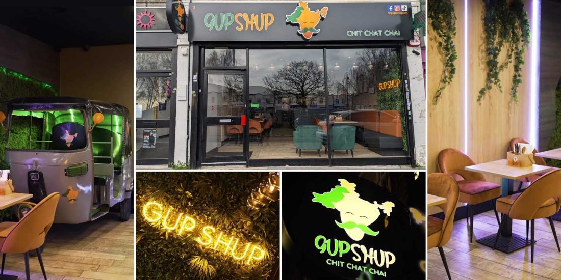 Charity event at Gup Shup debut in London Romford today - Feed the Lion