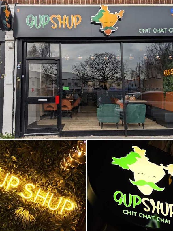 Charity event at Gup Shup debut in London Romford today - Feed the Lion