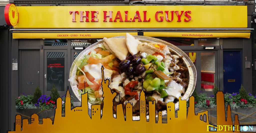 The Halal Guys make their big UK debut today - Feed the Lion