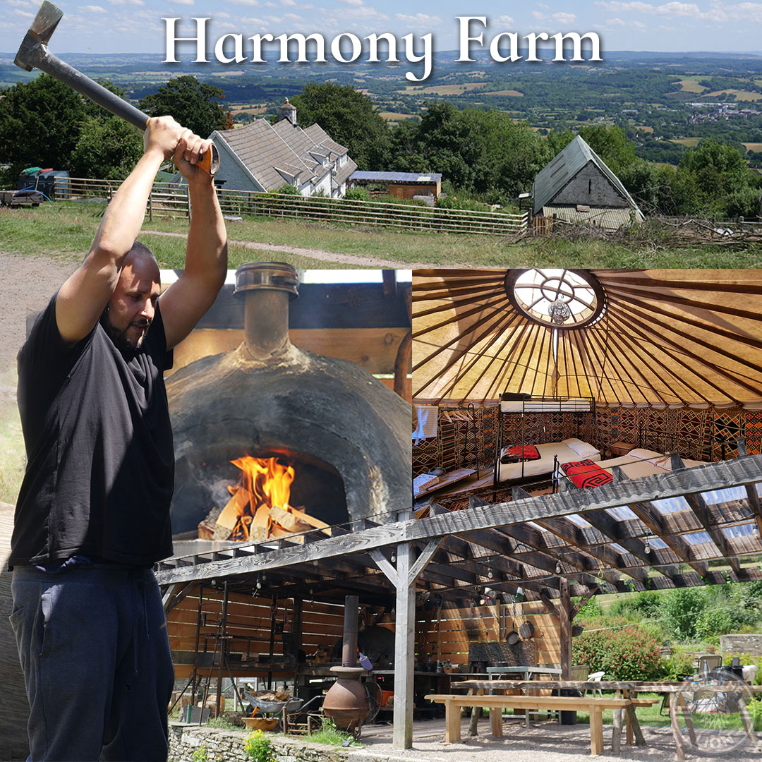 Visit Harmony Farm in Wales for BBQs, B&B, camping, Yurts & more - Feed the Lion