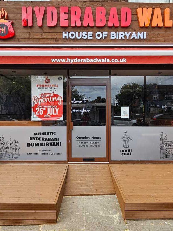 Hyderabad Wala makes its debut in Birmingham - Feed the Lion