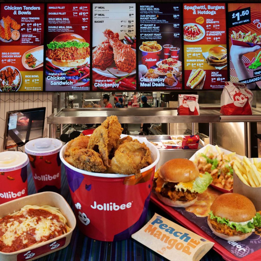 Jollibee Filipino fried chicken surprises in London West End - Feed the ...