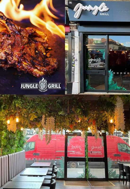 50% off all weekend at Jungle Grill launch in London Ilford - Feed the Lion