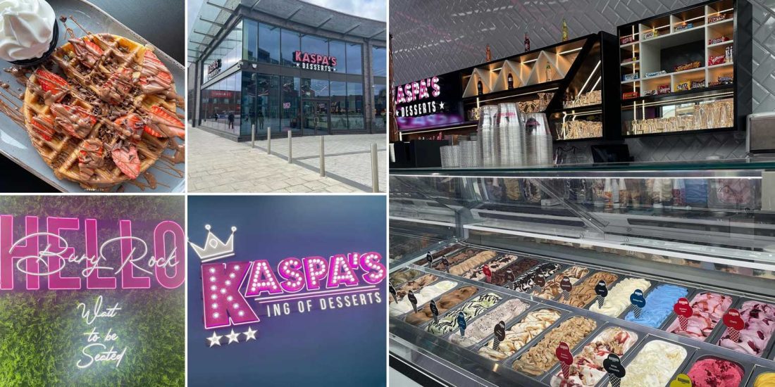 Kaspas opens in Bury's The Rock shopping centre - Feed the Lion