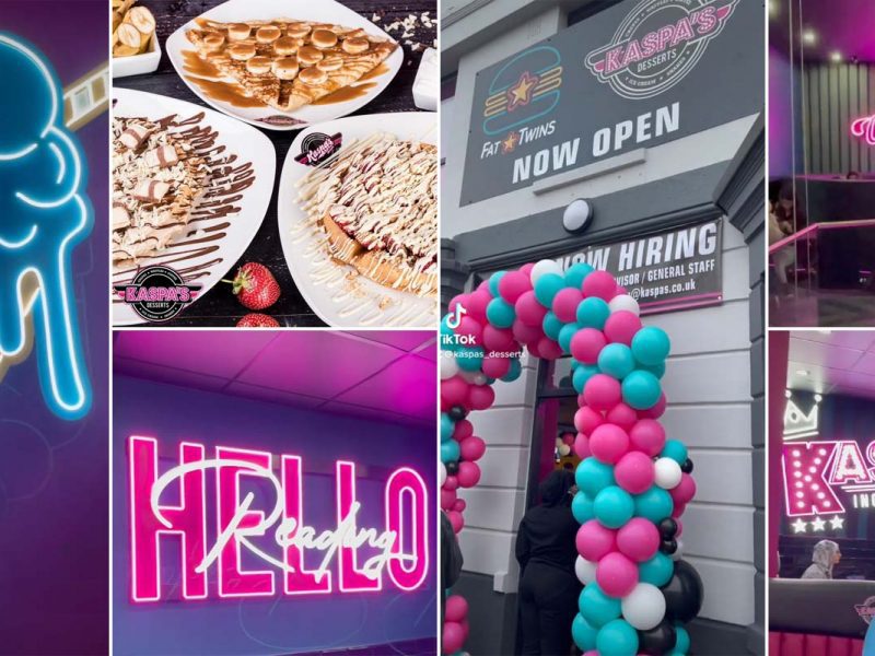 Kaspas Desserts in Reading launches alongside Fat Twins - Feed the Lion