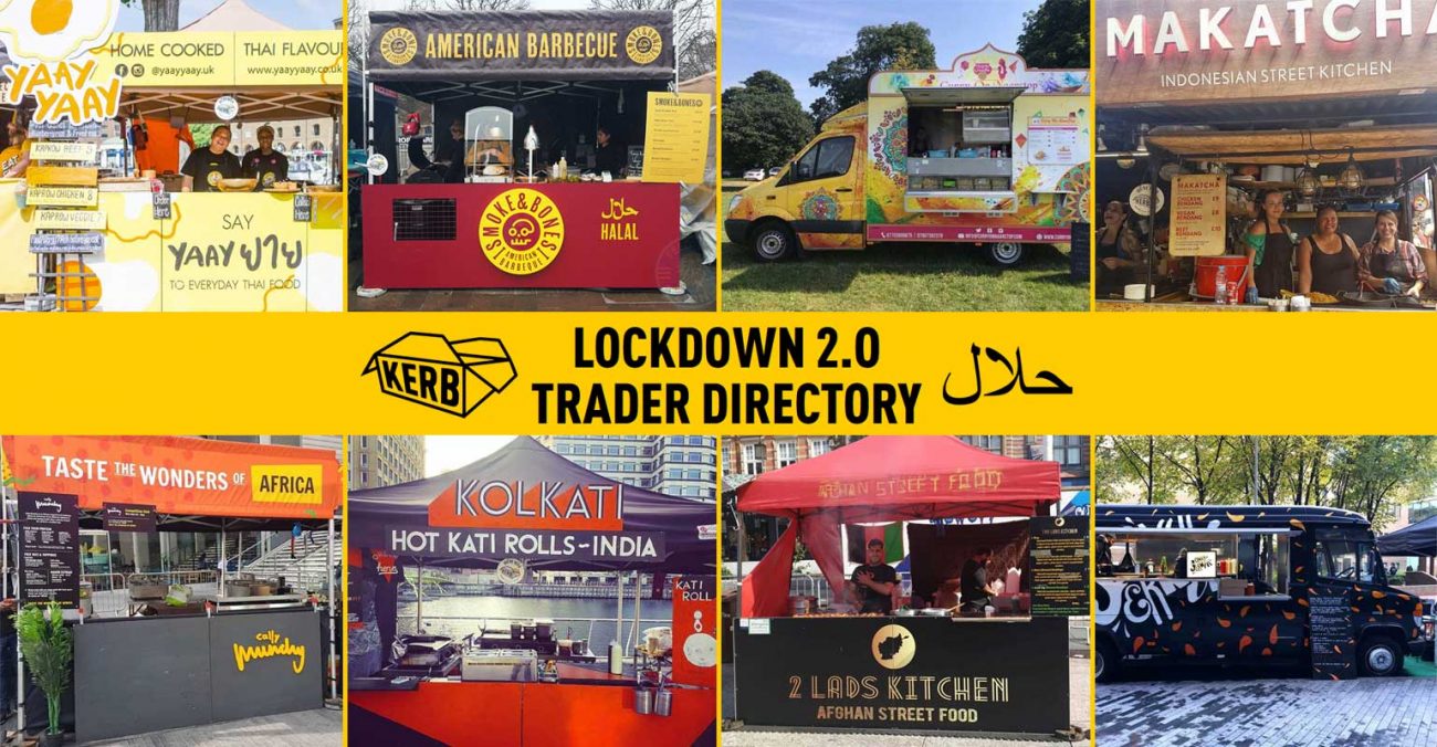 Kerb publishes Lockdown 2.0 'Halal' trader directory - Feed the Lion