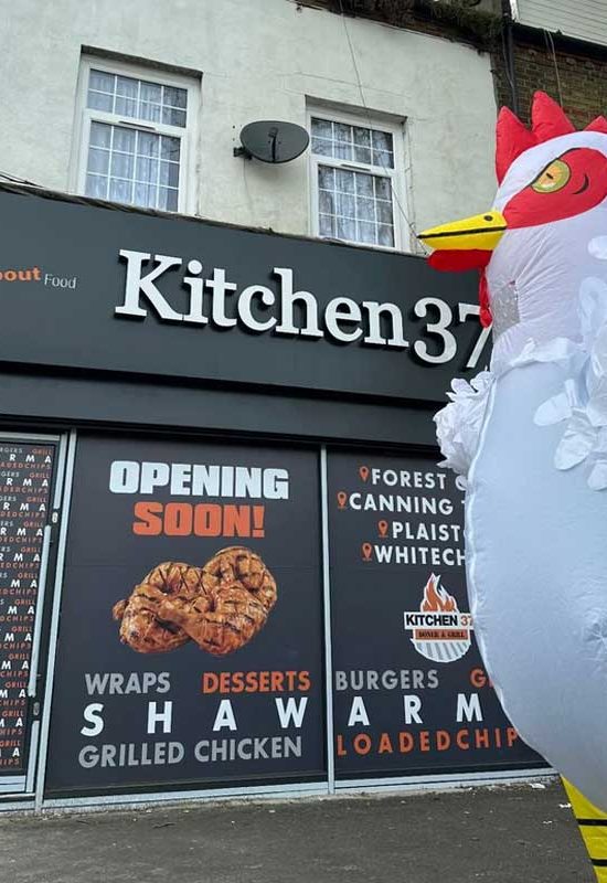 50% off Kitchen37 launch in London Plaistow next Saturday - Feed the Lion