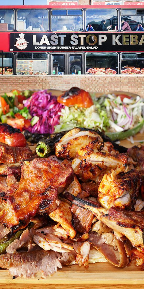 Last Stop Kebab 'Bus' (Turkish) - Edmonton, London - Feed the Lion
