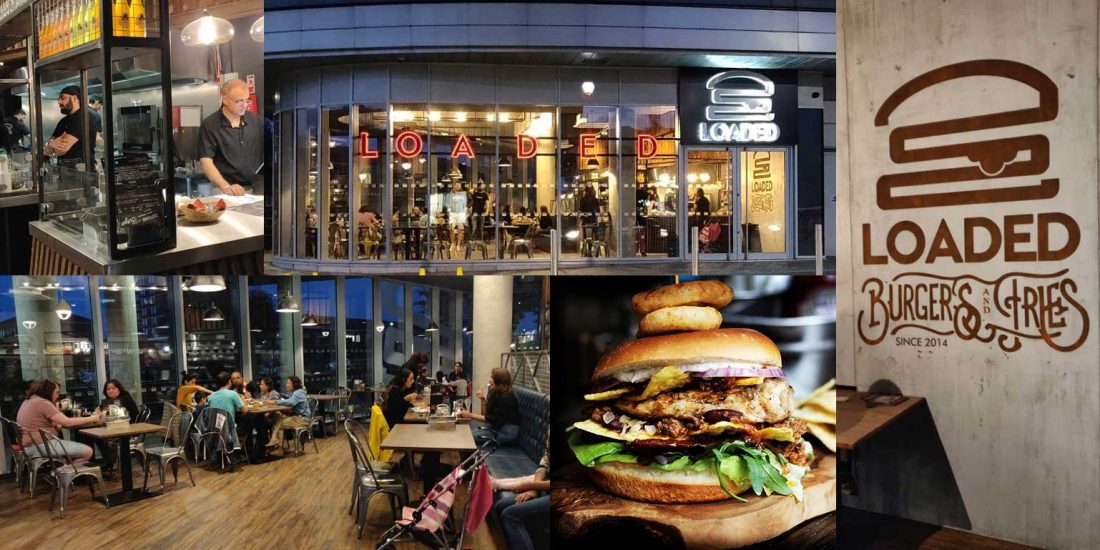 Loaded serves up 'gourmet burgers' to London Hayes - Feed the Lion