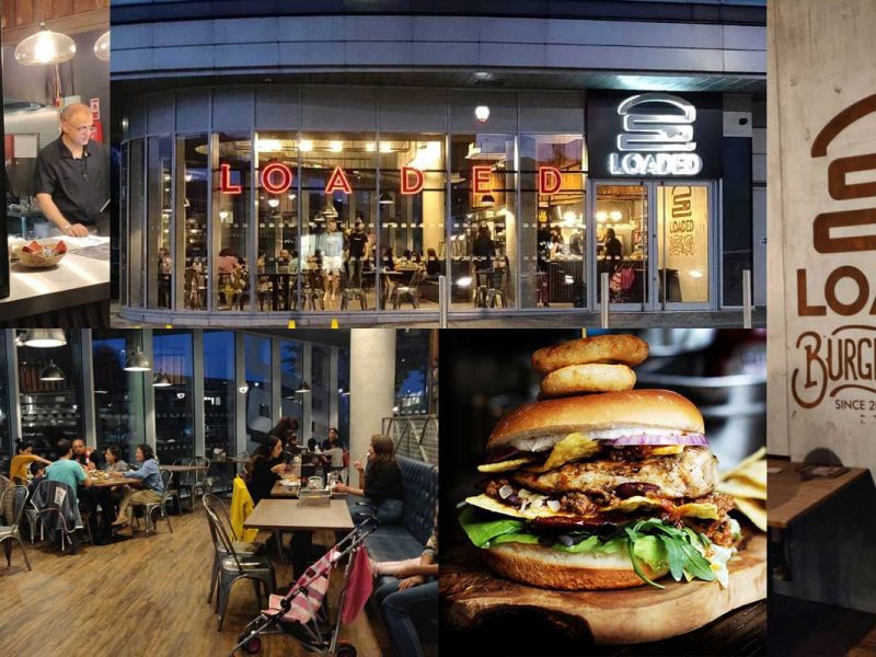 Loaded serves up 'gourmet burgers' to London Hayes - Feed the Lion