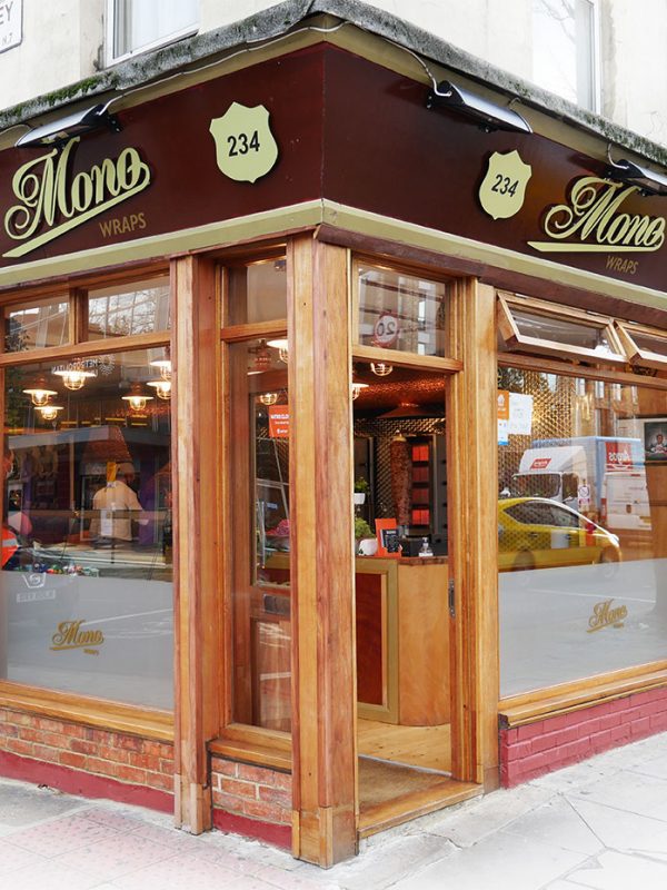 Mono Wraps launches in London's Holloway - Feed the Lion