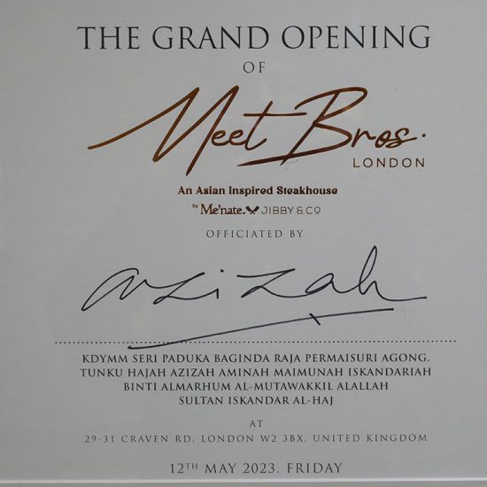 'Asian-fusion' steakhouse Meet Bros in London Paddington - Feed the Lion