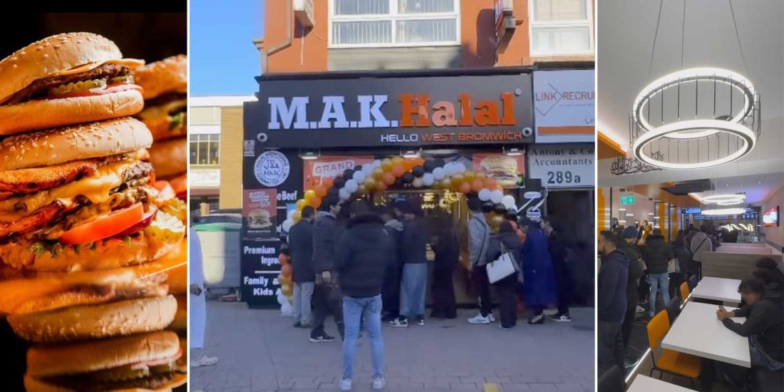 Mak Halal opened site in West Bromwich yesterday - Feed the Lion