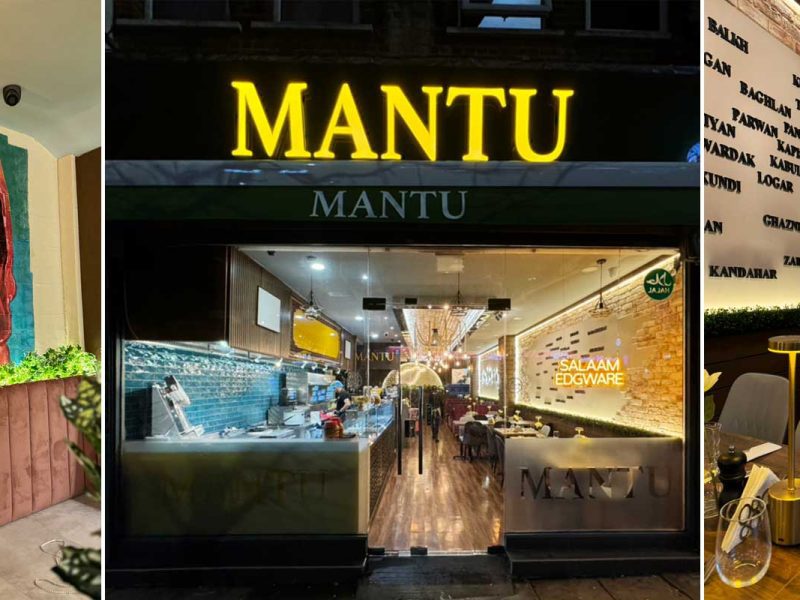 Afghan restaurant Mantu opens in London Edgware today - Feed the Lion