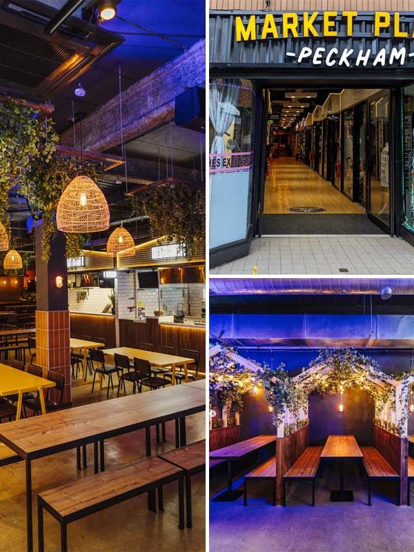 Halal at Market Place launch today in London Peckham - Feed the Lion