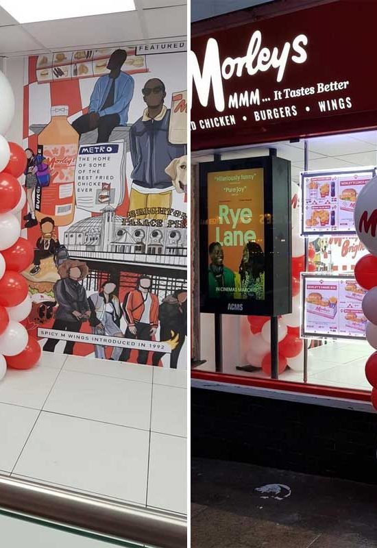 Morley's debut in Brighton is cult chicken brand's 100th - Feed the Lion