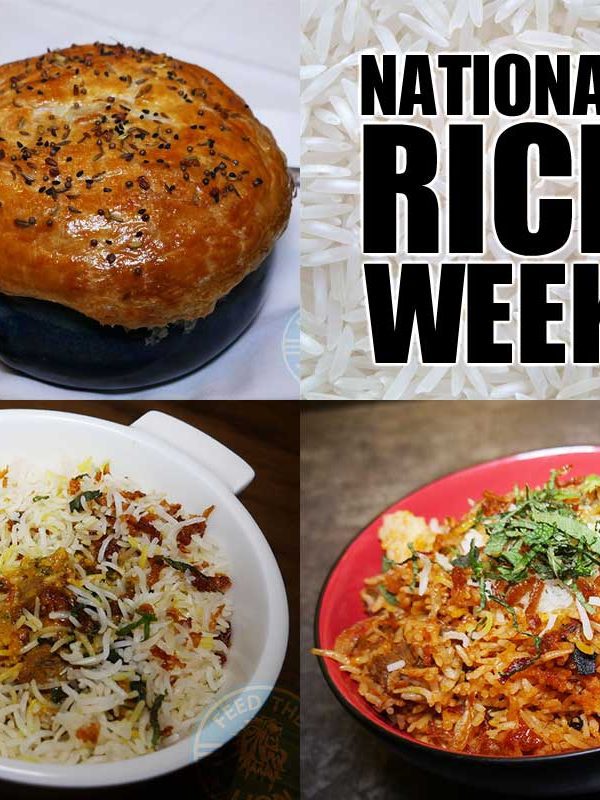 Half-dozen biryanis to celebrate National Rice Week - Feed the Lion