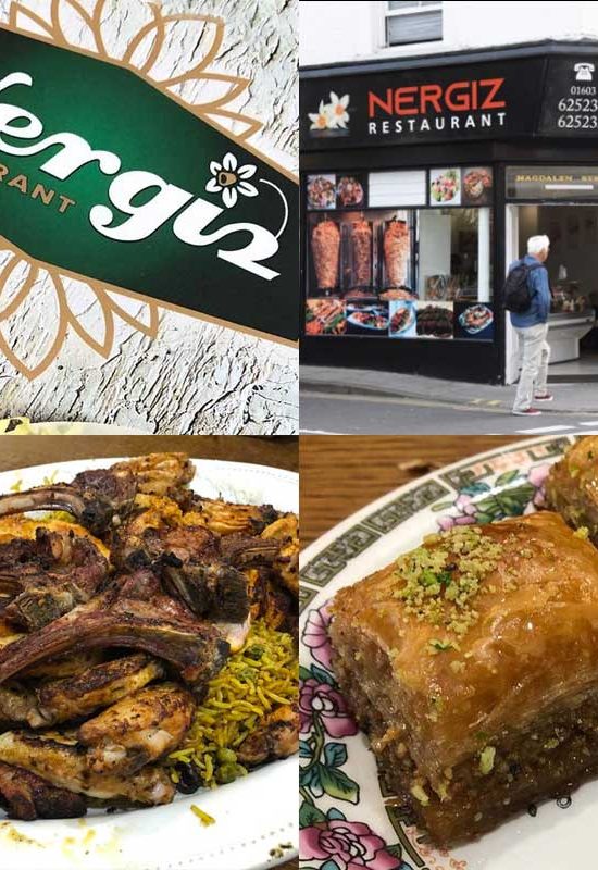 Nergiz Restaurant serves Kurdish cuisine in Norwich - Feed the Lion